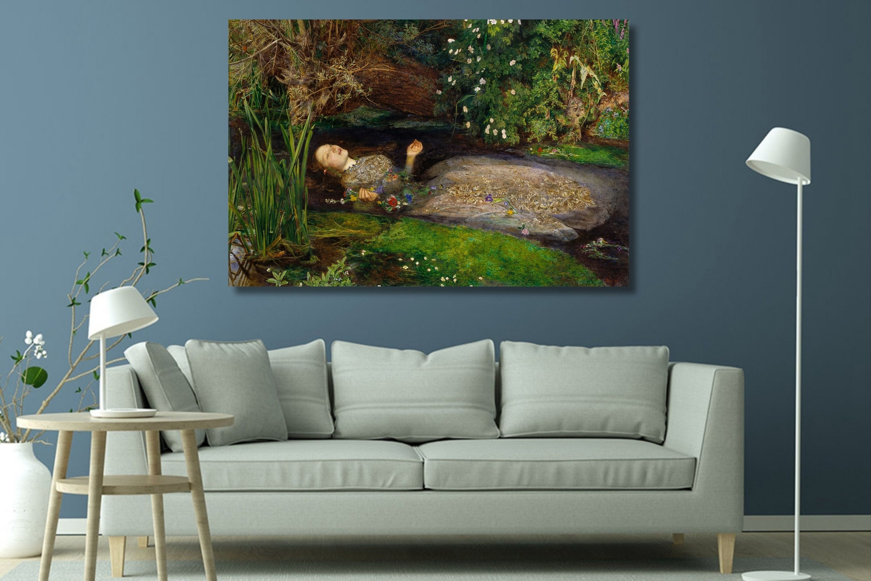 Ophelia John Everett Millais From William Shakespeare's Play Hamlet ...
