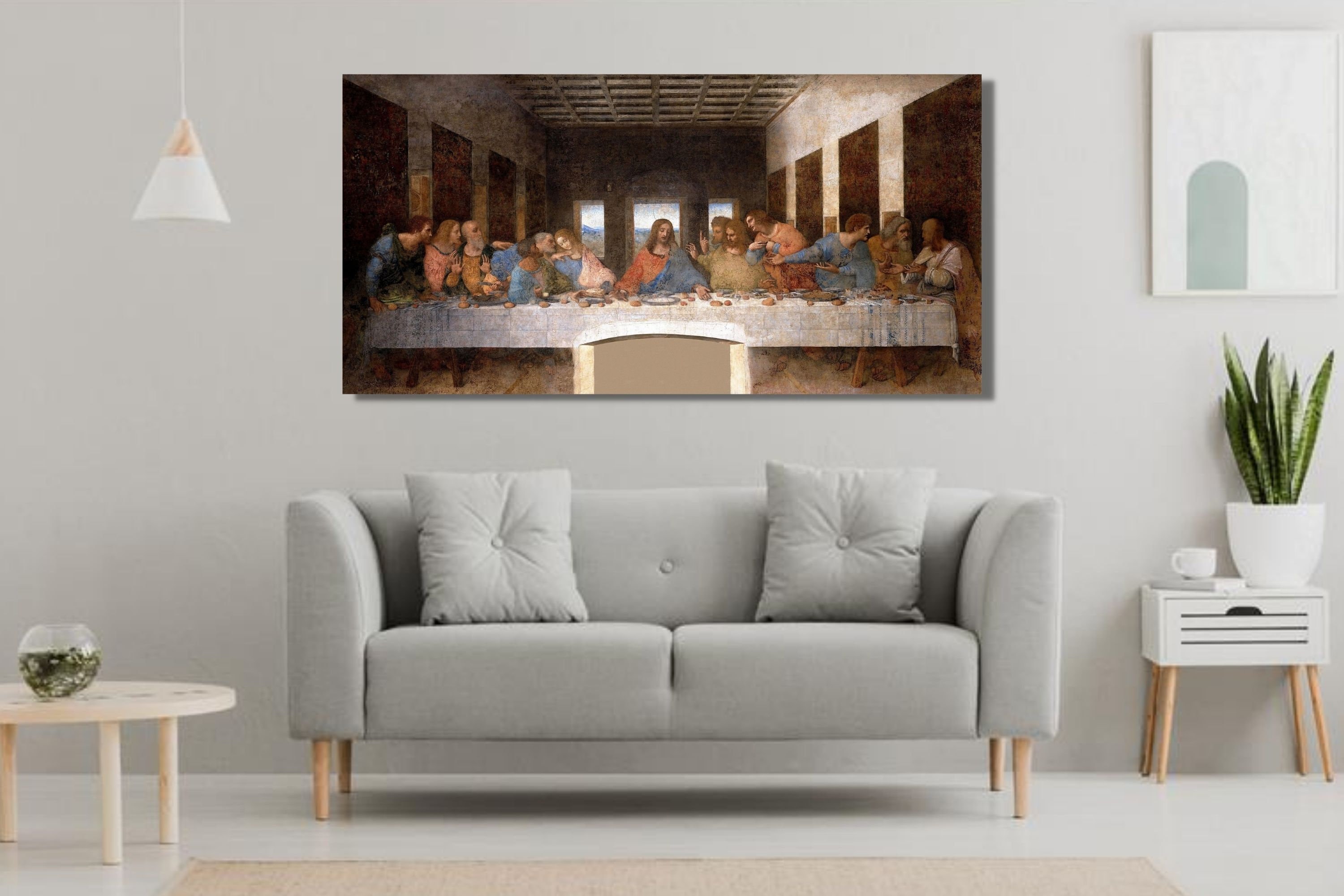 The Last Supper 1495-1498 Leonardo Da Vinci/last Supper Print/last ...