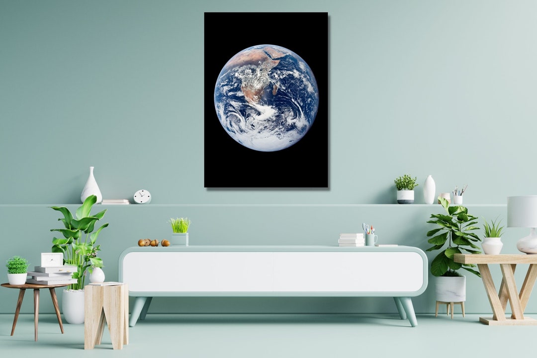The Blue Marble NASA Earth Canvas 1972 Blue Marble NASA Earth Canvas ...