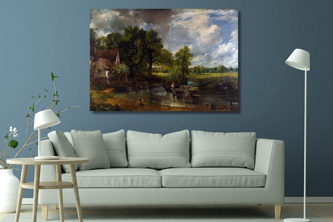 John Constable: the Hay Wain (1821) Canvas Art/classic Painting Print ...