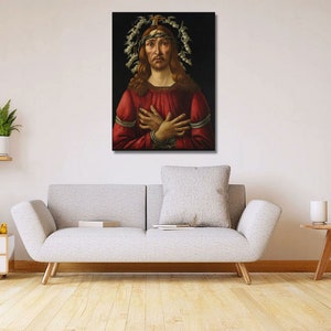 Sandro Botticelli Portrait of Jesus Christ/botticelli Painting ...