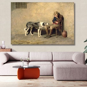 Fidelity 1869 Briton Riviere Canvas Wall Art, Rolled or Framed Giclee ...