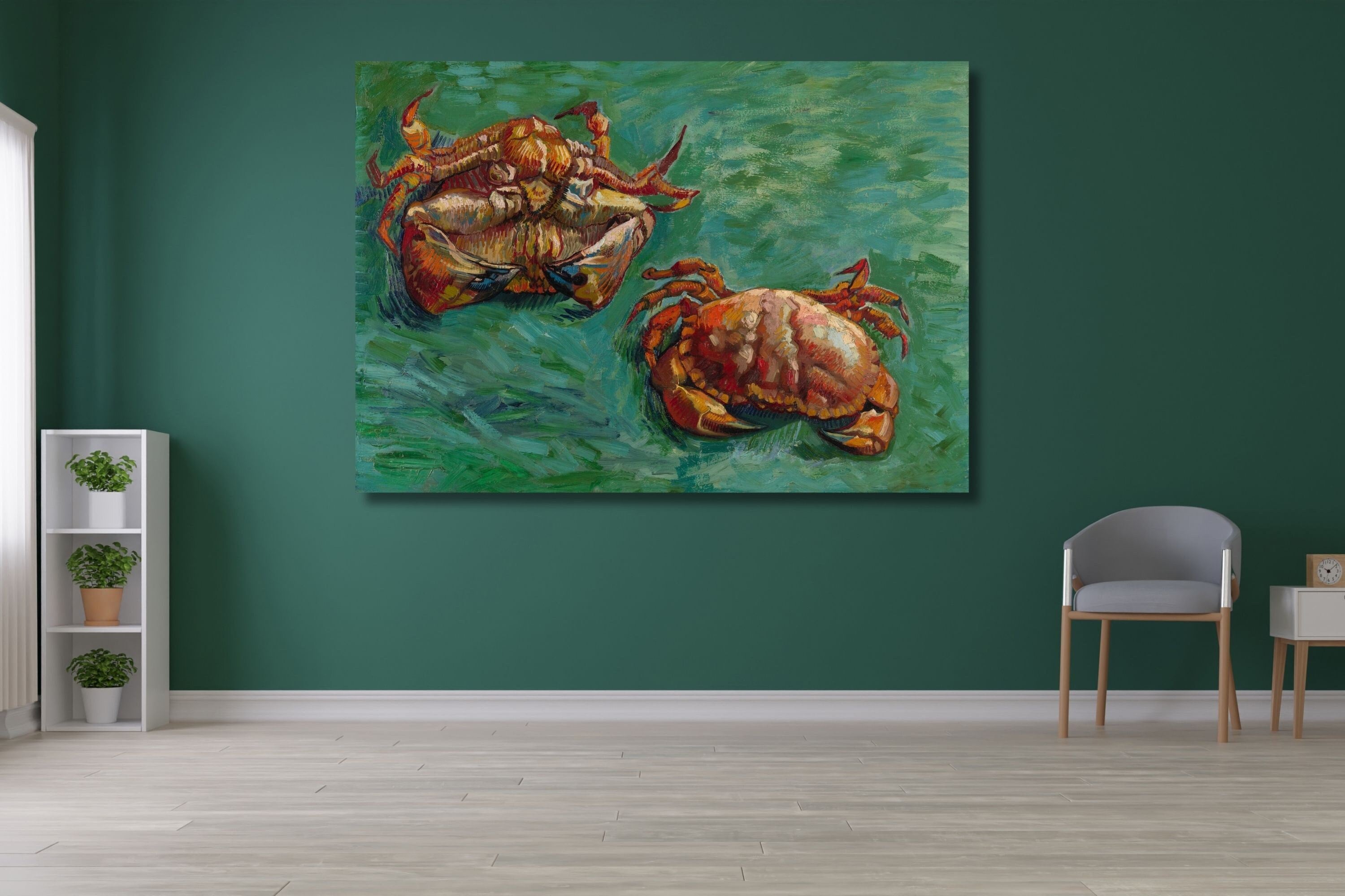 Two Crabs Vincent Van Gogh Canvas/printable Poster/reproduction ...