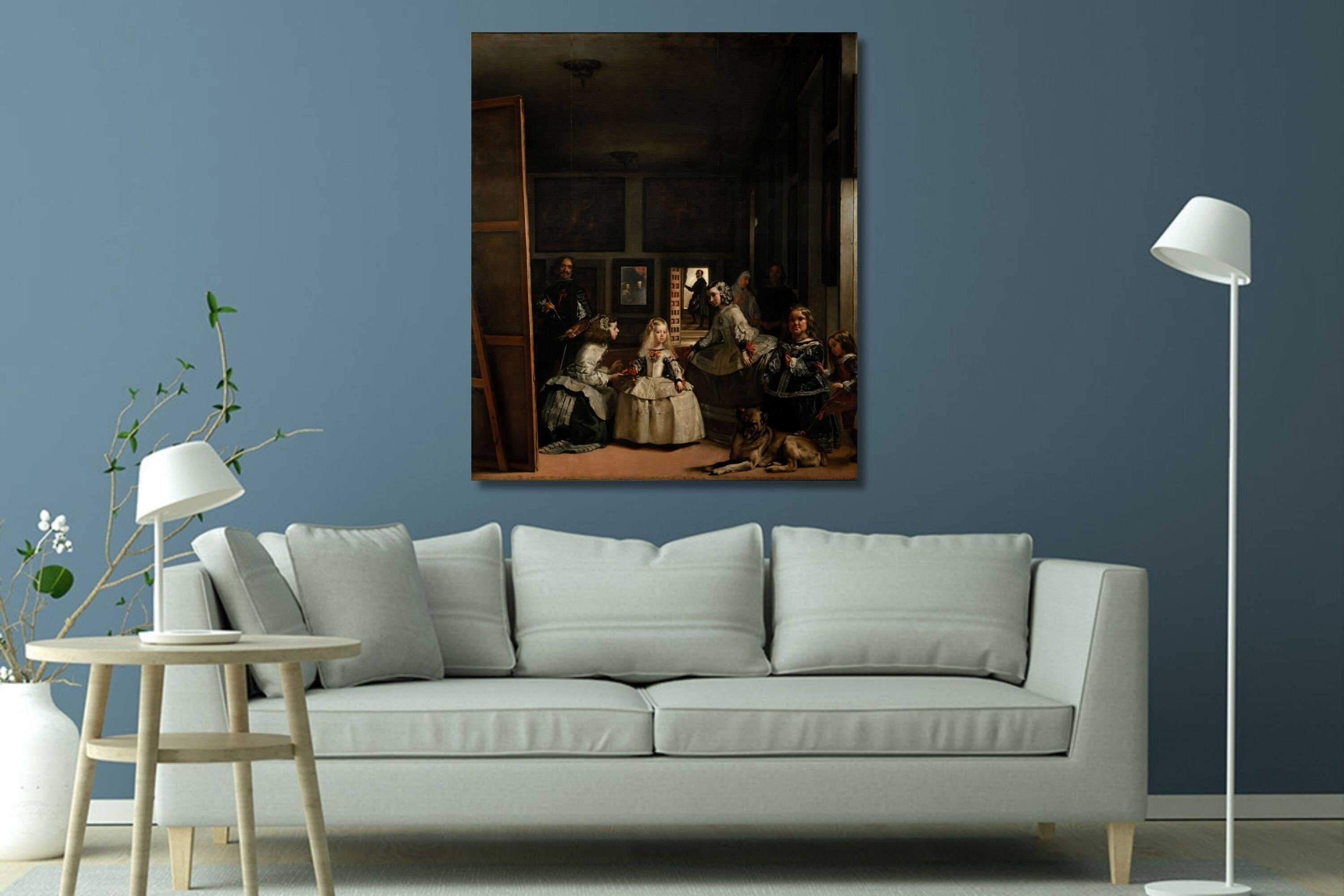 Las Meninas by Diego Velázquez Canvas/artwork Poster/reproduction Print ...