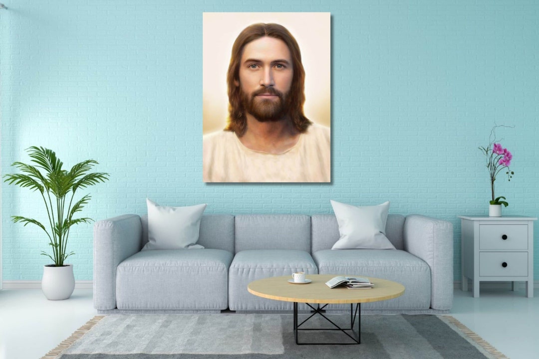 Jesus Christian Wall Decor, High Quality Print, Jesus Canvas Art ...