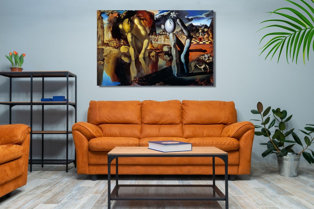 Salvador Dali: Metamorphoses of Narcissus (1937) Canvas Wall Art/greek ...