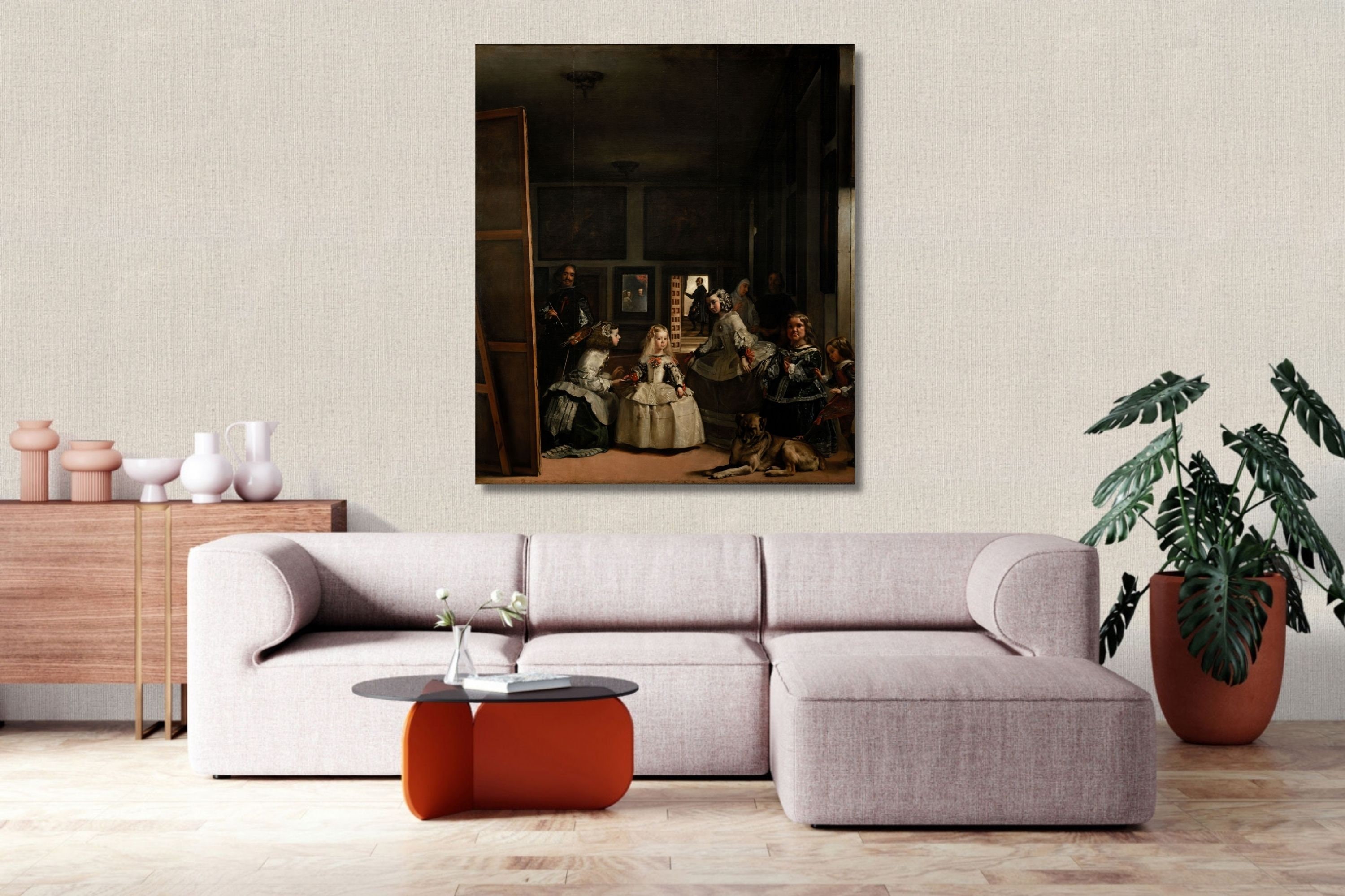 Las Meninas by Diego Velázquez Canvas/artwork Poster/reproduction Print ...