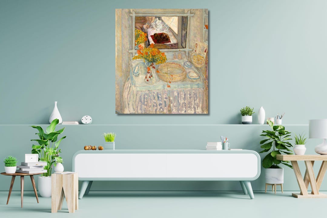 Pierre Bonnard: Dressing Table and Mirror Canvas/modern Impressionist ...