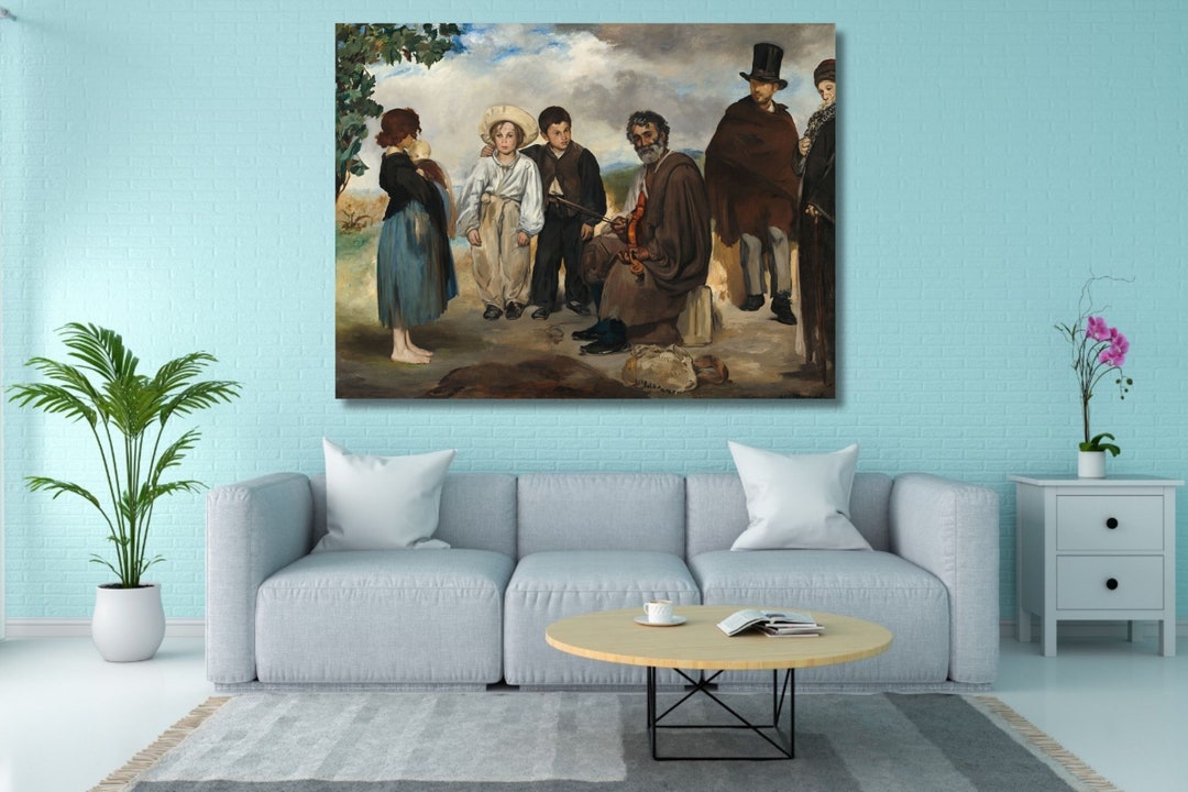 Edouard Manet the Old Musician 1862 Canvas Wall Art/high Quality Print ...