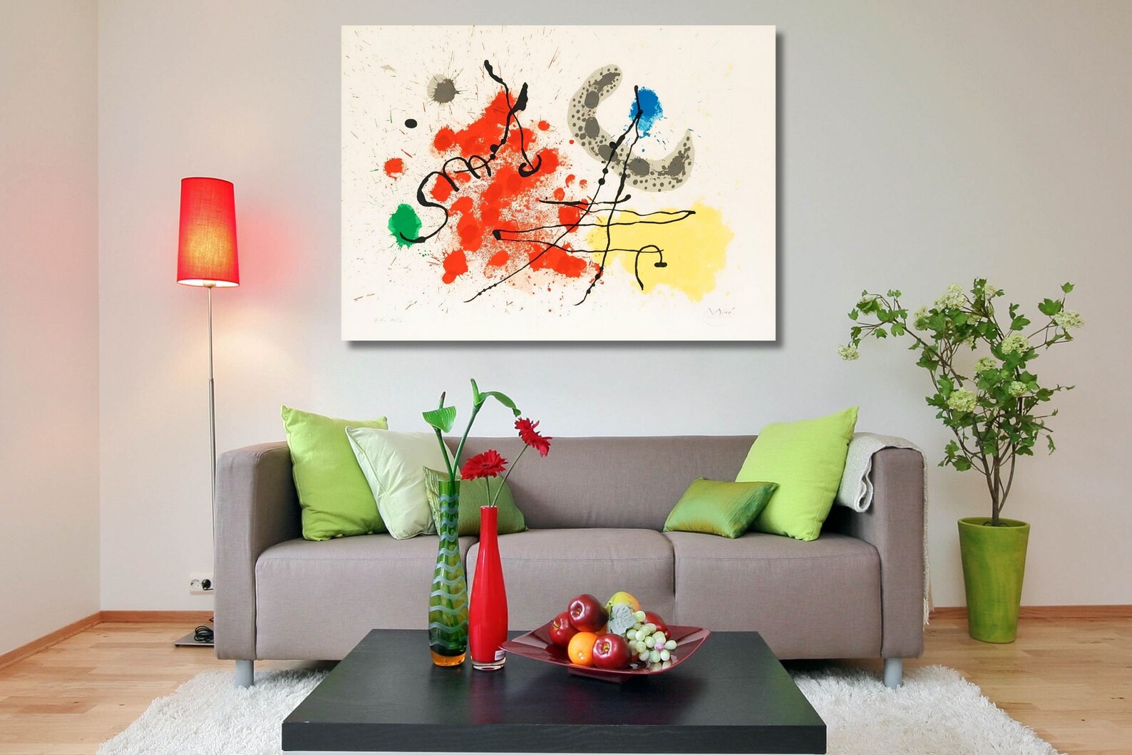 Joan Miró: the Lizard With the Golden Feathers Canvas Art, Fine Art ...