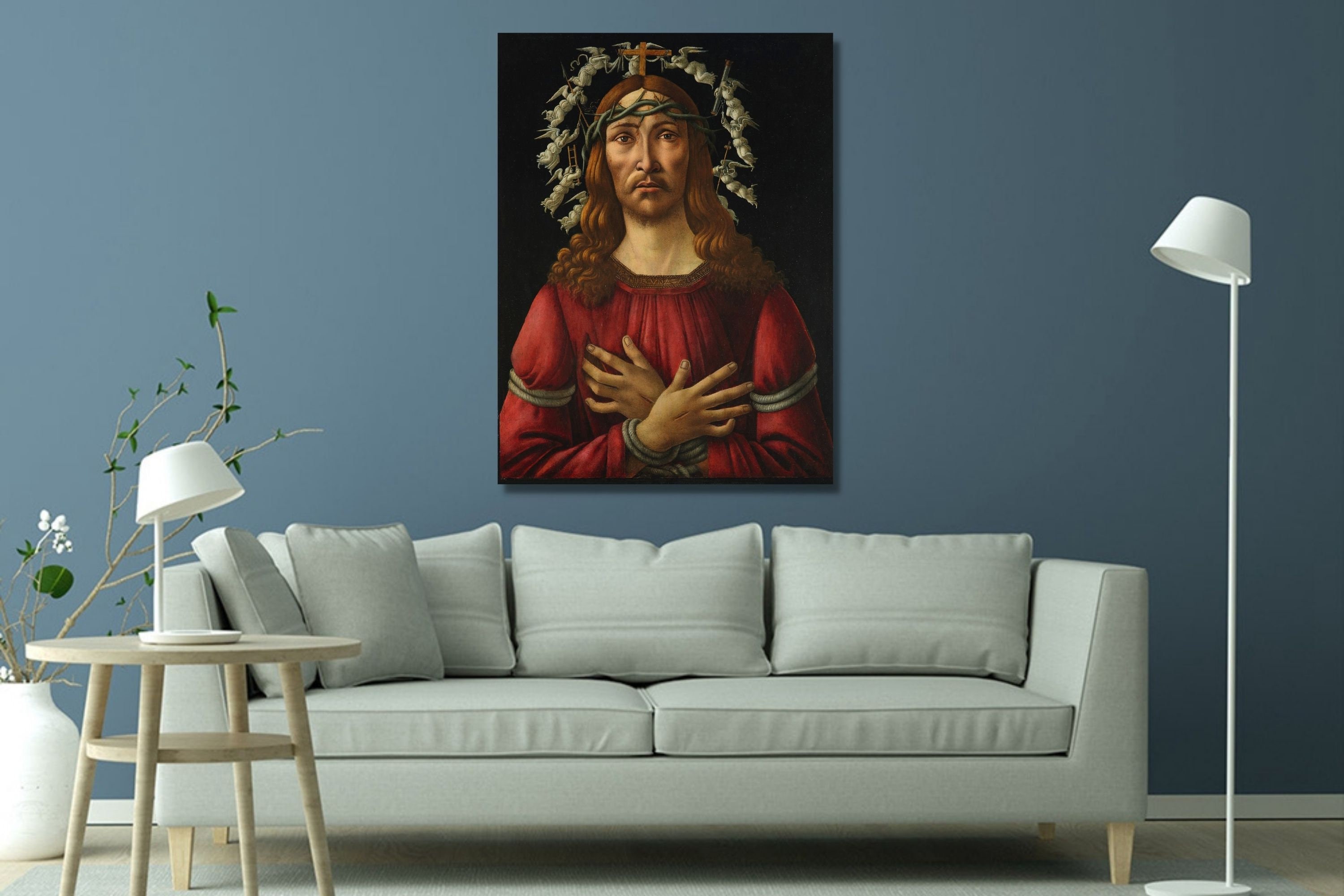 Sandro Botticelli Portrait of Jesus Christ/botticelli Painting ...
