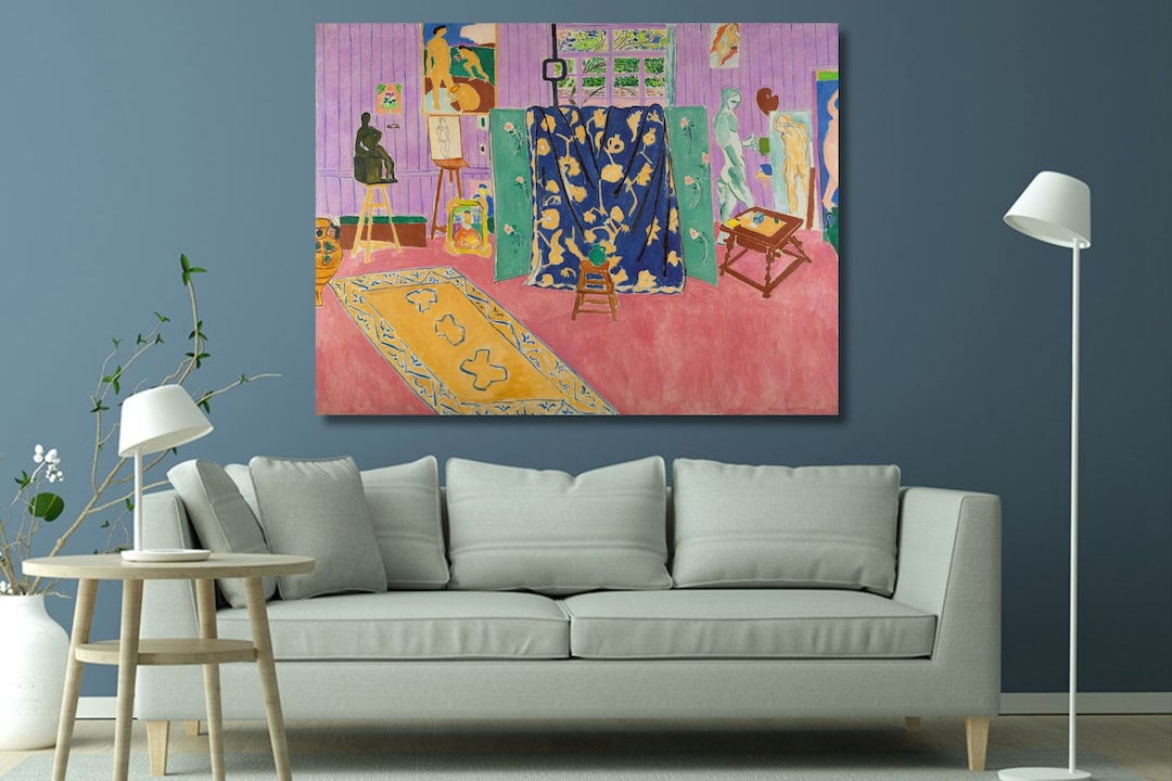 Henri Matisse Art Design/canvas Wall Art/digital Print Art/exhibition ...