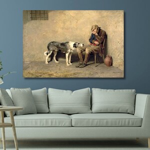 Fidelity 1869 Briton Riviere Canvas Wall Art, Rolled or Framed Giclee ...
