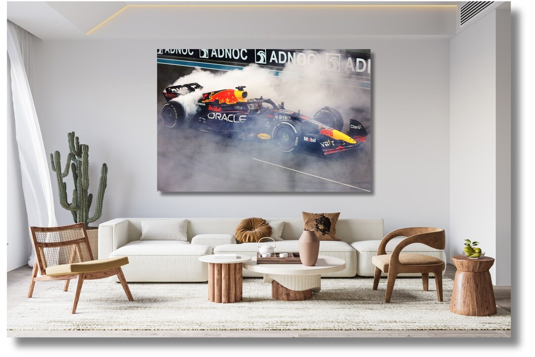 Max Verstappen F1 Canvas Max F1 Canvas Red Bull Team Formula One Decor ...