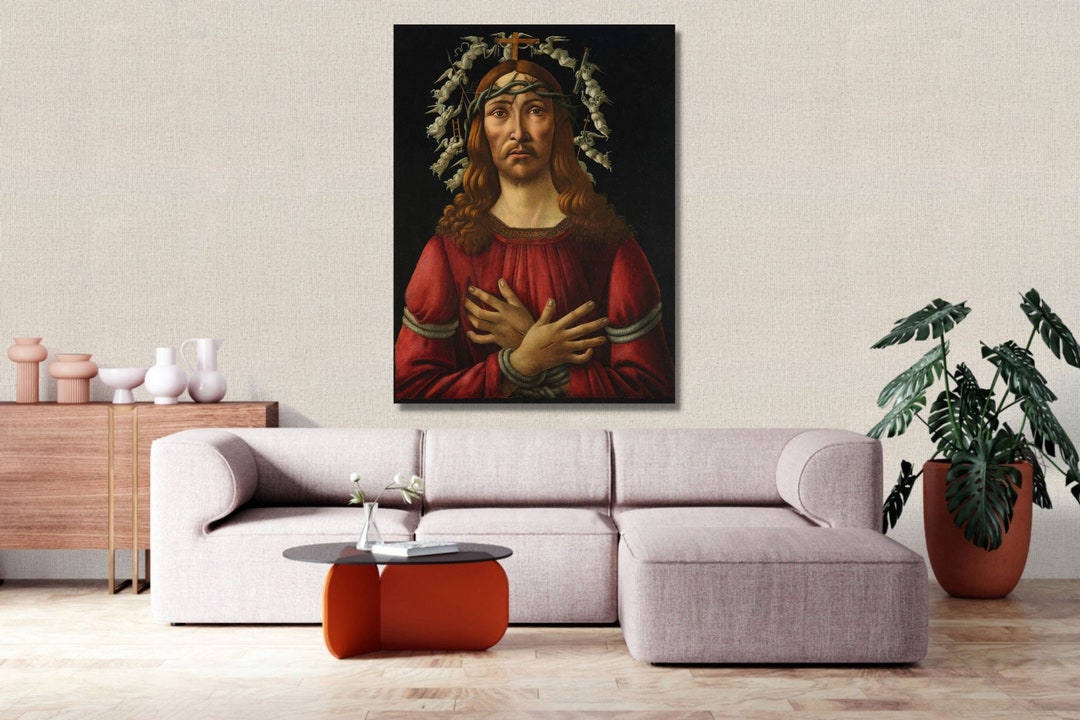 Sandro Botticelli Portrait of Jesus Christ/botticelli Painting ...