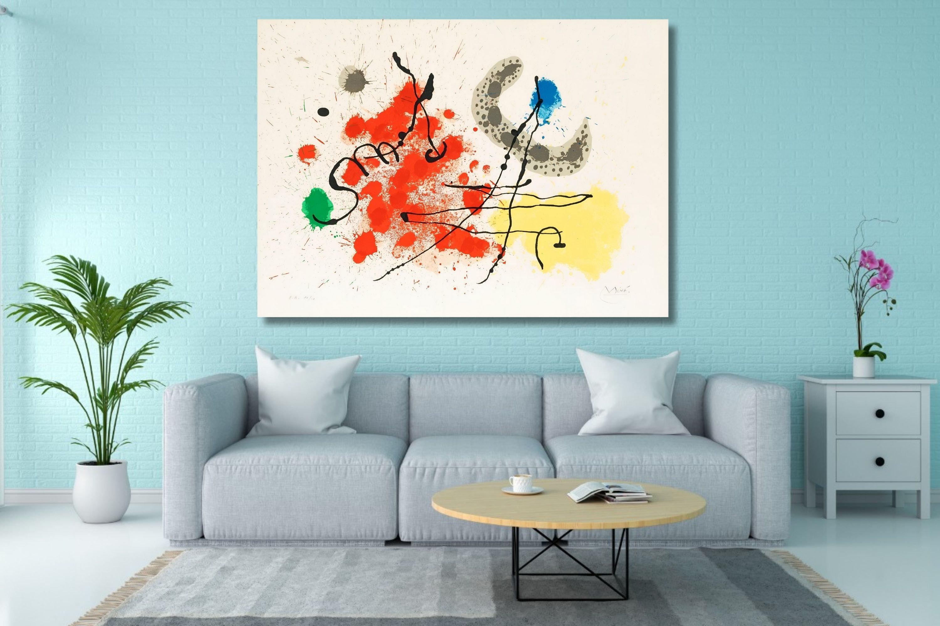 Joan Miró: the Lizard With the Golden Feathers Canvas Art, Fine Art ...