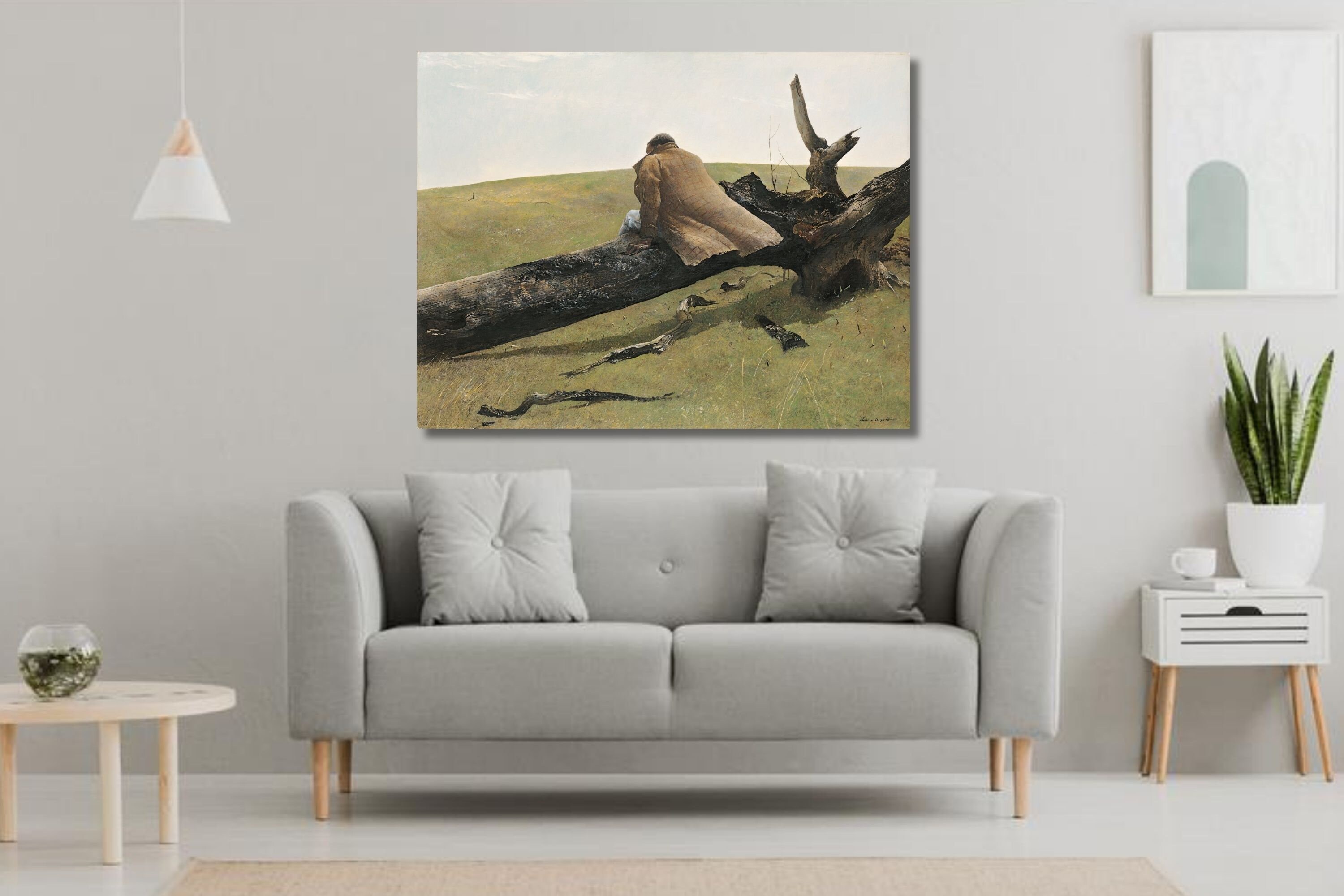 April Wind Andrew Wyeth Canvas Wall Art/andrew Wyeth Poster/wyeth Print ...