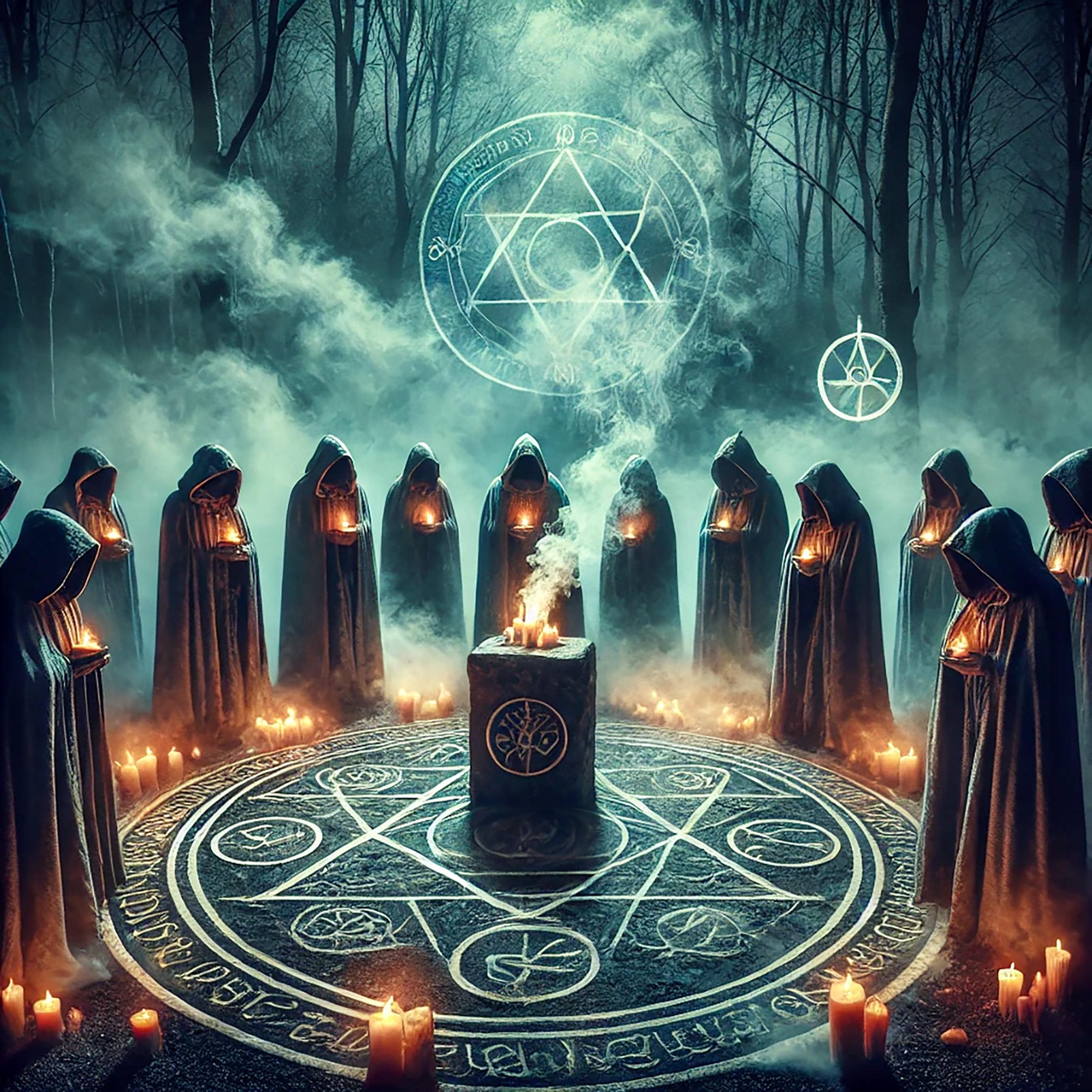 Rituals and Forgotten Magic: Arcane Ceremony in the Shadows - Etsy
