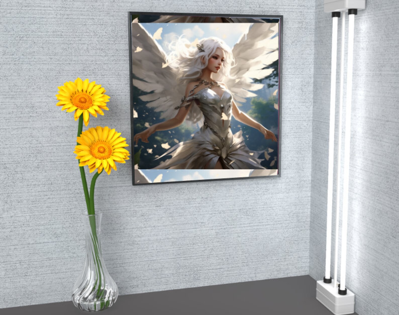 Bundle of 4 Beautiful Wind Fairies Clipart Watercolor Ai - Etsy