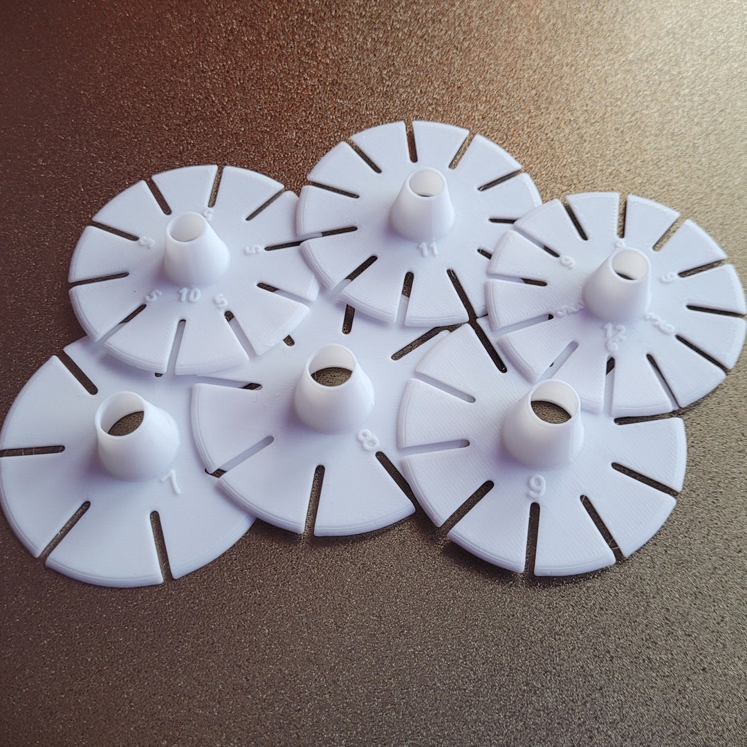 Guide to Divider Portions of Cakes, Tarts, Quiches, Cake Cuts - Etsy