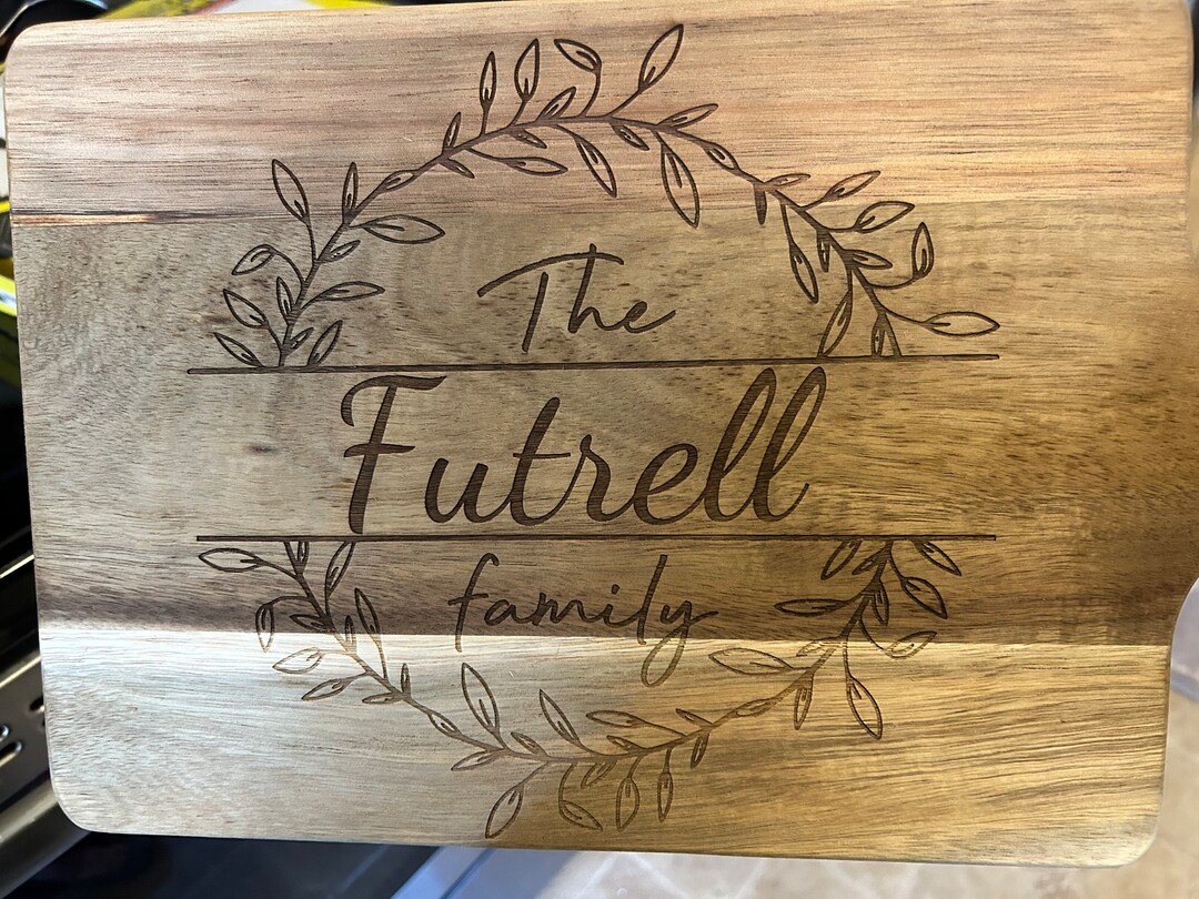 Custom Engraved Charcuterie Board - Etsy