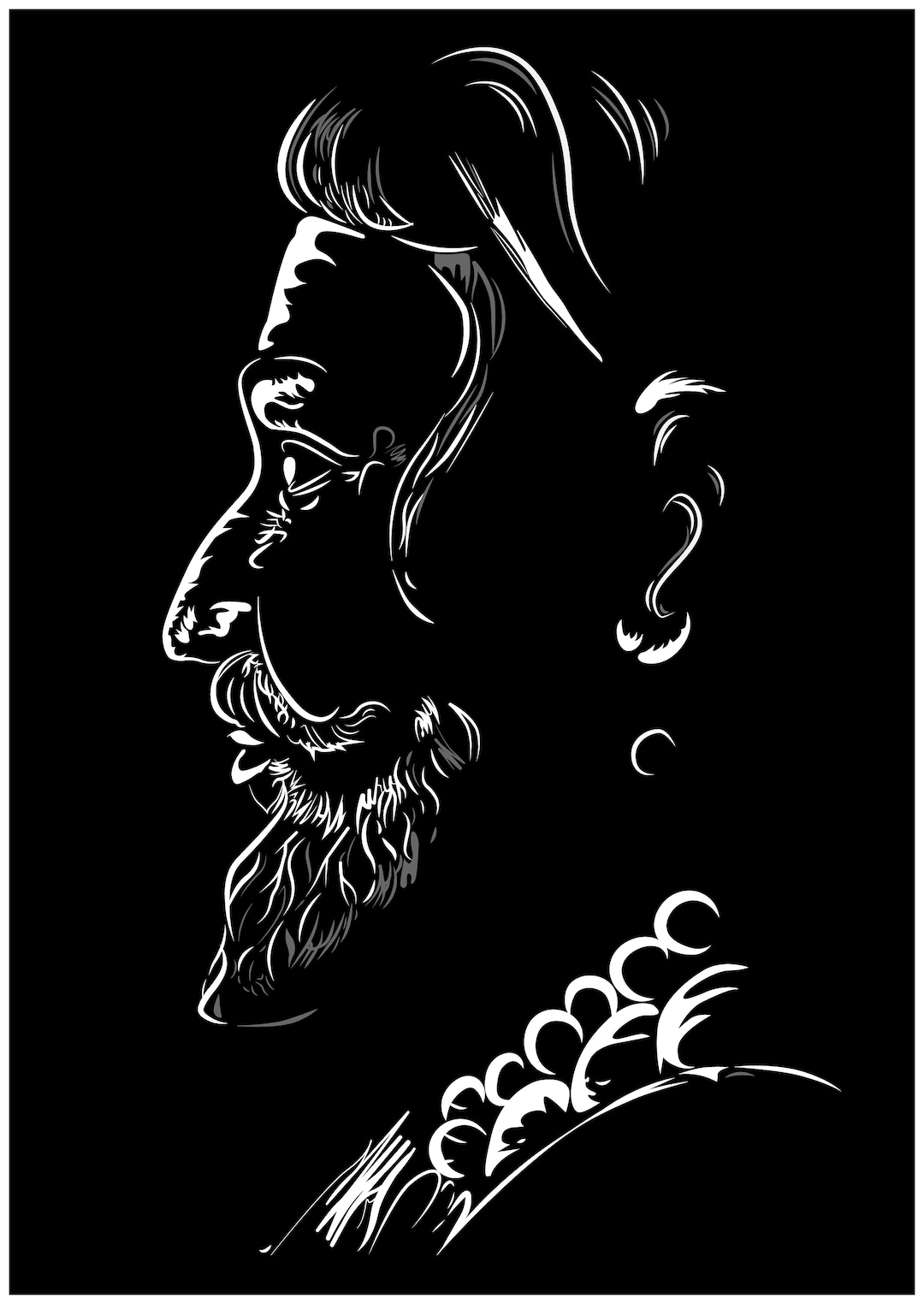 Shivaji Maharaj Digital Art Digital Shivaji Maharaj Line Art - Etsy