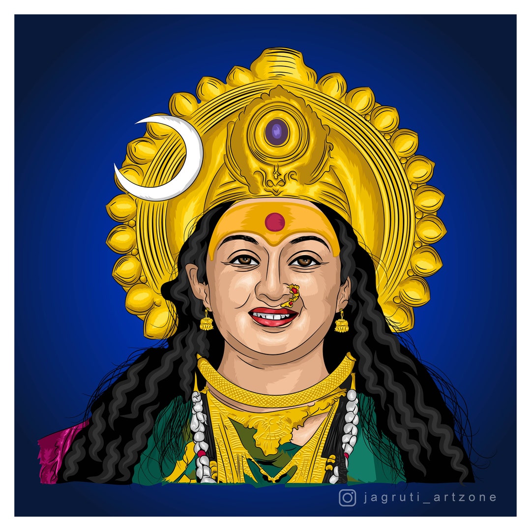 Divine Devi Designs Devi Vector Art Creations Divinity in - Etsy