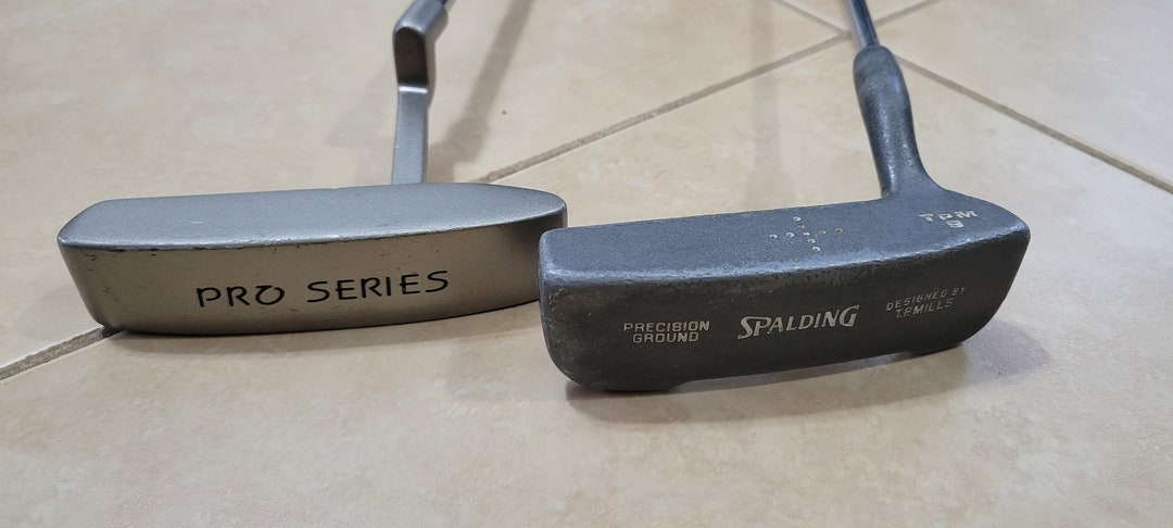 Set of 2 Putters Spalding Precision Ground TPM 9 Putter & Pro Series - Etsy