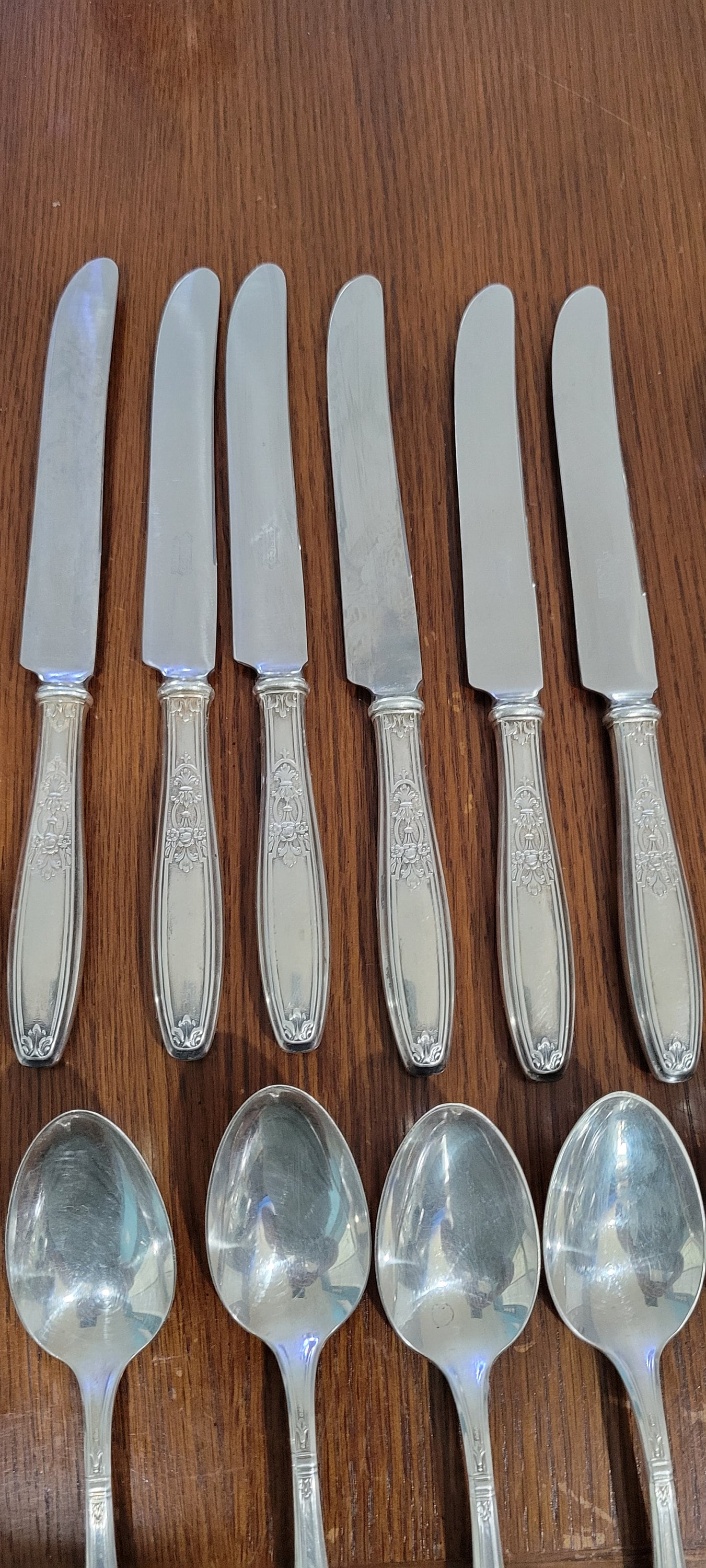 Vintage 1847 Rogers Bros Ambassador Pattern Flatware Set of 26 - Etsy