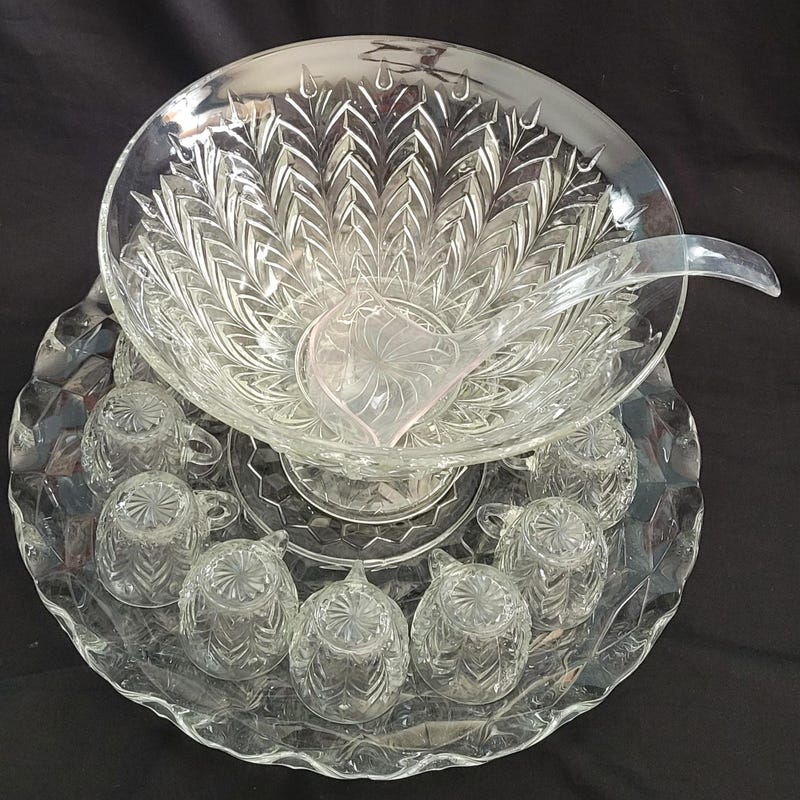 Punch Bowl - Etsy