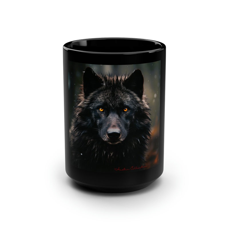 Wolf Coffee Mug - Etsy