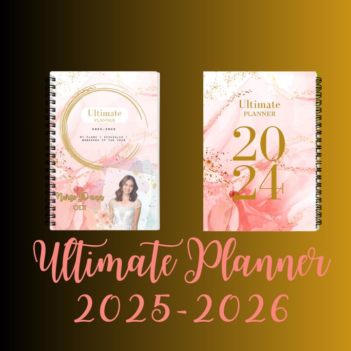 Editable & Printable Ultimate Planner, Personal Planner, Daily Weekly ...