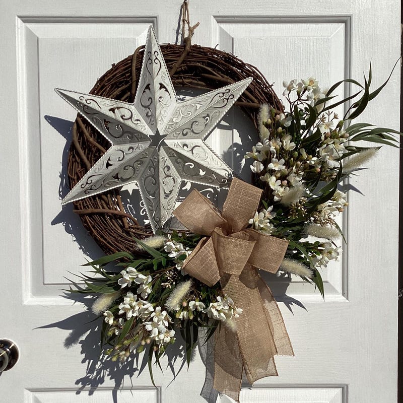 Grapevine Star - Etsy
