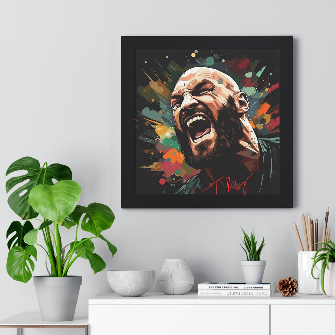 Tyson Fury: A Legend in Boxing Tyson Fury Poster - Etsy