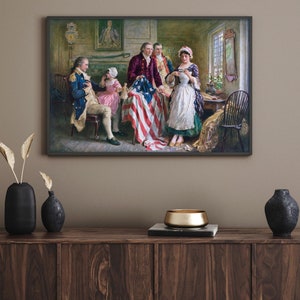 USA Patriotic Printable Wall Art Set | 4th of July | the Declaration of ...
