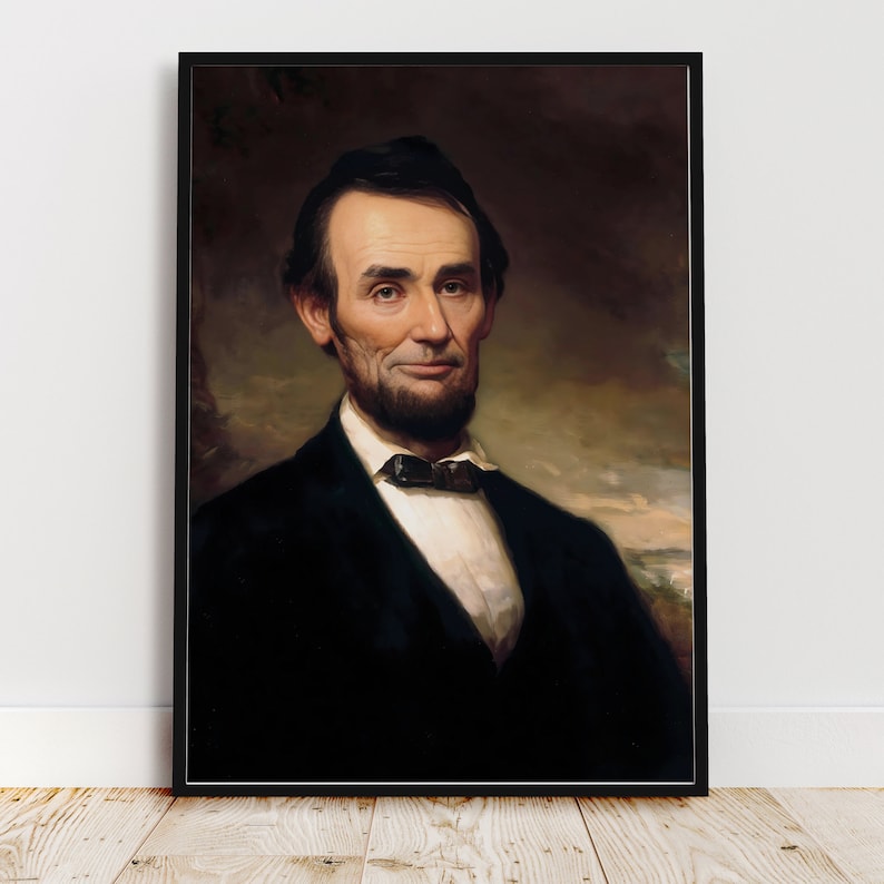 Presidential Portrait Set Art USA Patriotic Printable Wall Art Founding ...