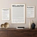 Founding Documents Art Prints | Declaration, Constitution, Bill of ...