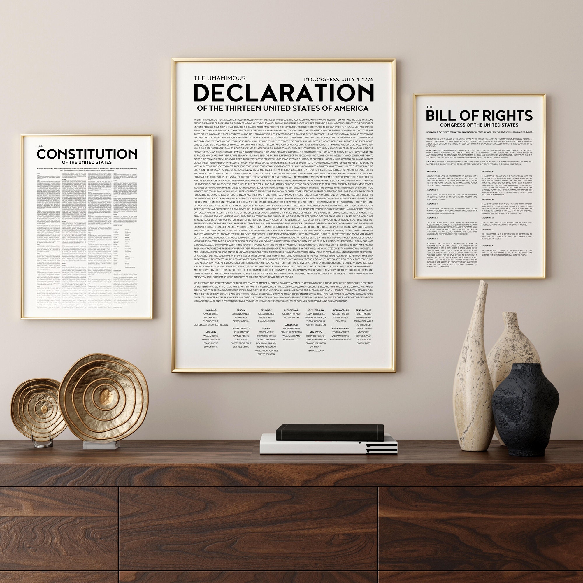 America’s Founding Documents | Declaration of Independence | Bill of ...