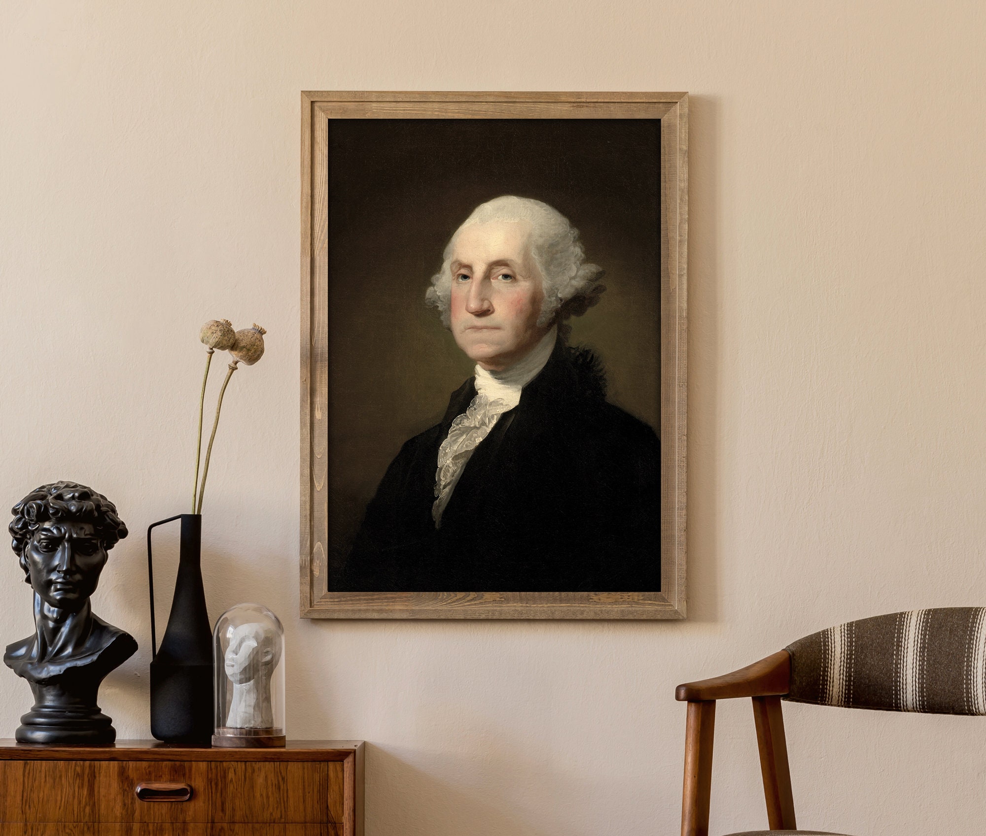 Presidential Portrait Set Art USA Patriotic Printable Wall Art ...