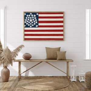 USA Patriotic Printable Wall Art Set | 4th of July | the Declaration of ...