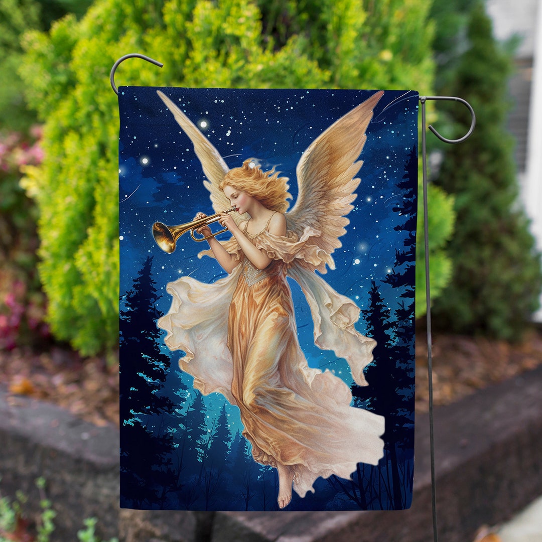 Christmas Angel Flag, Christmas Angel Garden Flag, Angel Flag ...