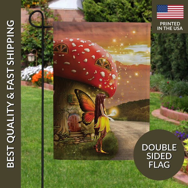 Fairy Garden Flags - Etsy