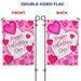Happy Valentine's Day Garden Flag, Valentine Garden Flag, Valentine's ...