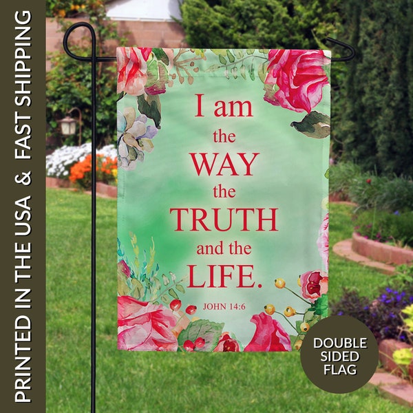 Christian Garden Flag - Etsy