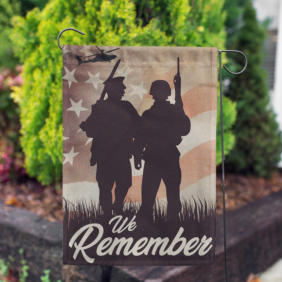 Veteran Garden Flag, Remembrance Veteran Day Garden Flag, Veterans ...