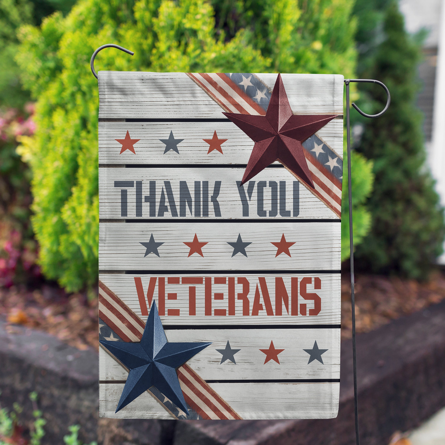 Thank You Veterans Garden Flag Remembrance Veteran Day Garden - Etsy