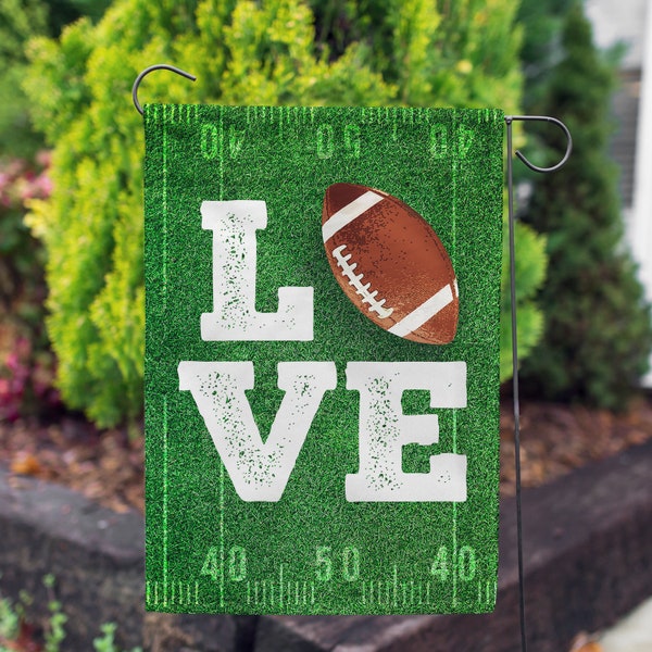 Football Garden Flag - Etsy