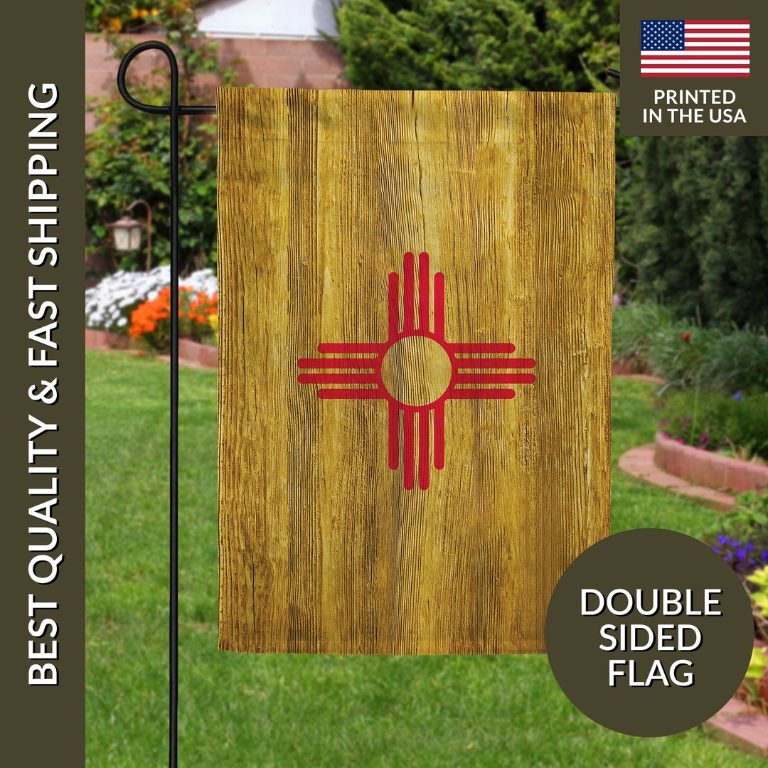 New Mexico State Garden Flag, New Mexico State Flag, New Mexico Flag ...