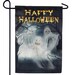 Halloween Ghost Flag Ghost Garden Flag Happy Halloween - Etsy