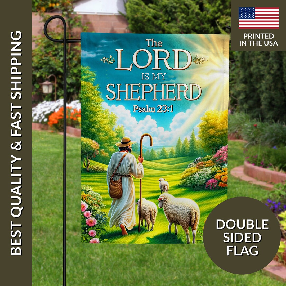 Bible Garden Flag, Scripture Flag, Christian Flag, Bible Verse Flag ...